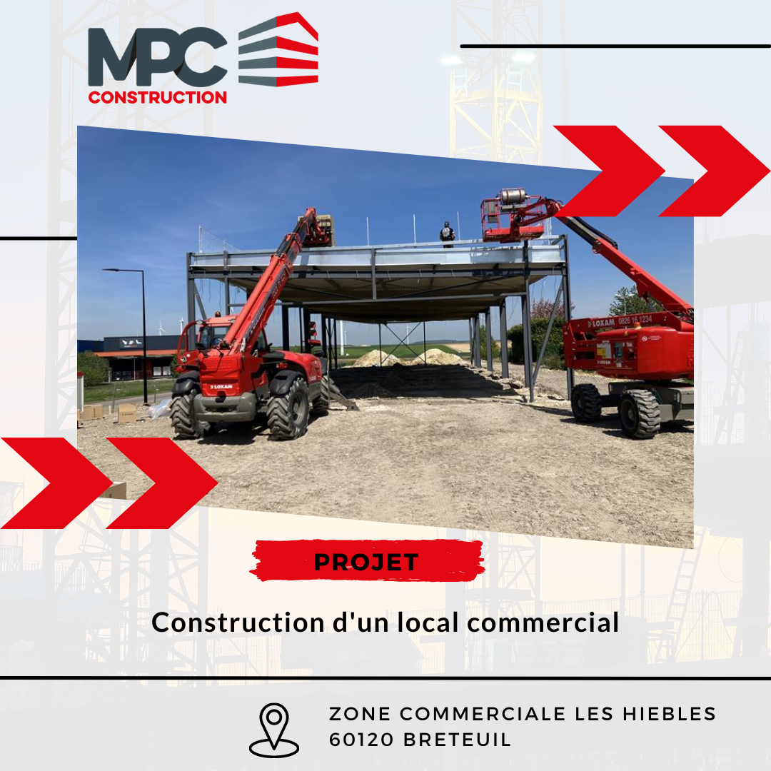 AVANCEMENT PROJET BRETEUIL - MPC CONSTRUCTION